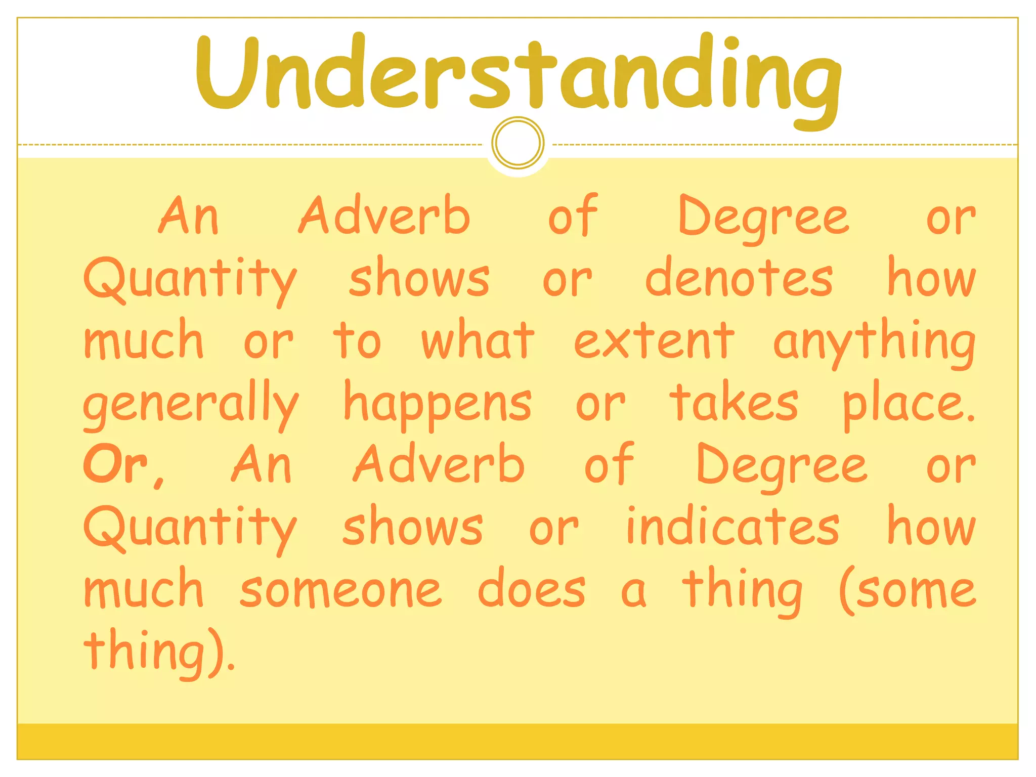 Adverb of quantity | PPTX