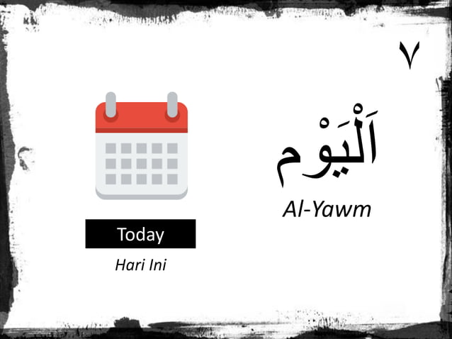 BAHASA ARAB - Zorof Zaman (Adverb of Time) | PDF | Islam | Religion ...