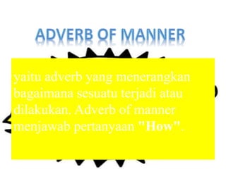Adverb ppt | PPTX