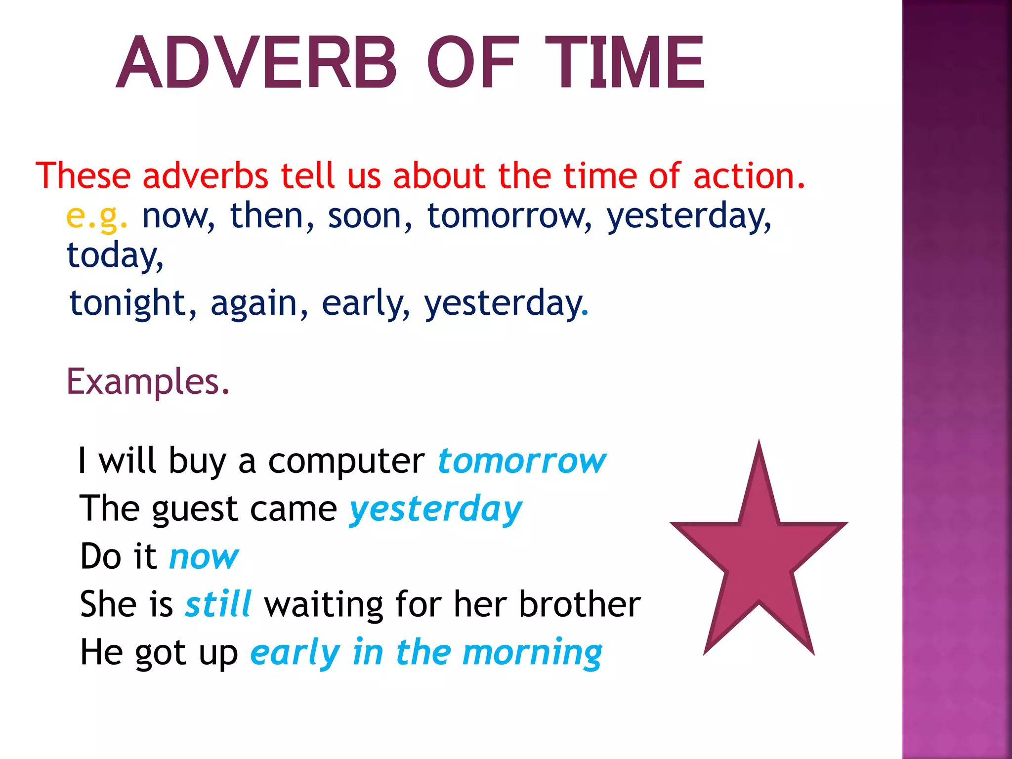 Adverb ppt presentation | PPTX