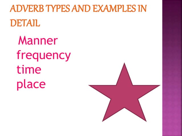 Adverb ppt presentation | PPTX