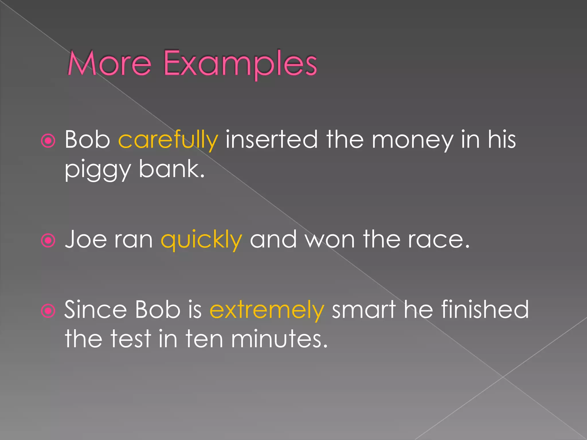 Adverb Project #2 | PPTX