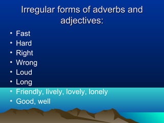 Adverbs 1 | PPT