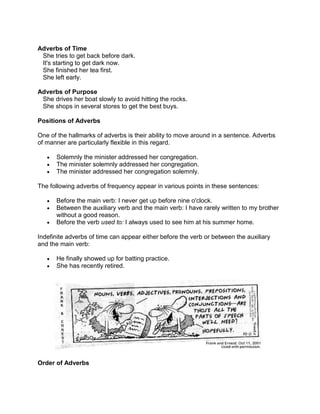 Adverbs | PDF