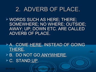 Adverbs | PPT