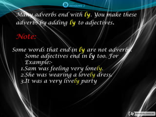 Adverbs | PPT