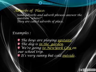 Adverbs | PPT