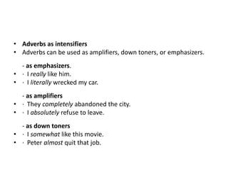 Adverbs | PPTX
