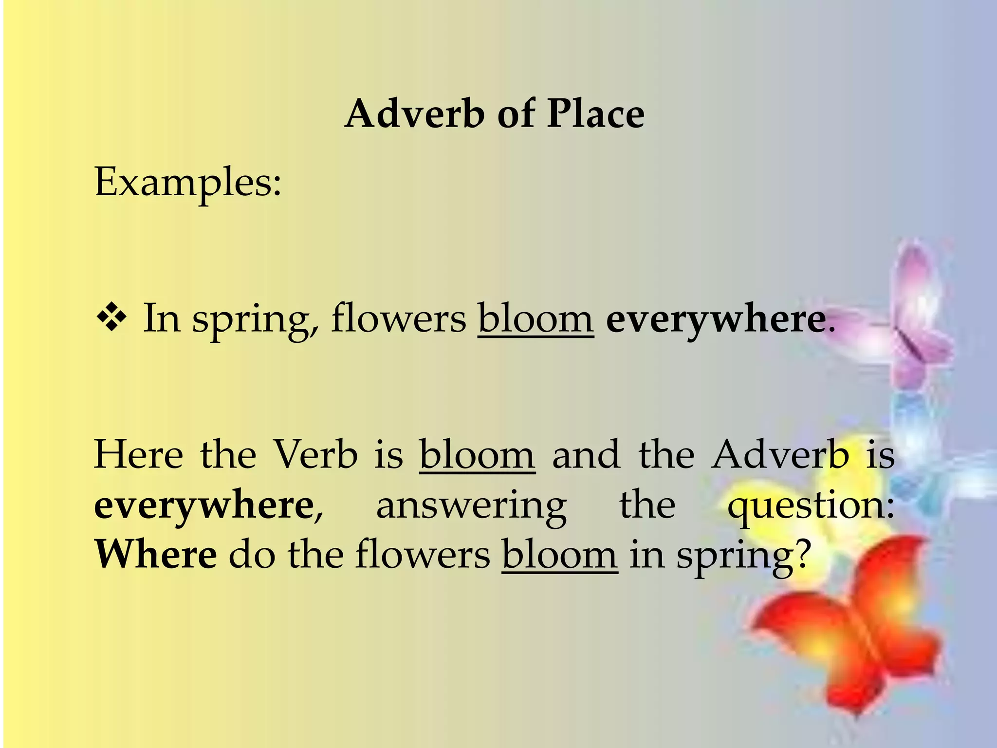Adverbs | PPTX