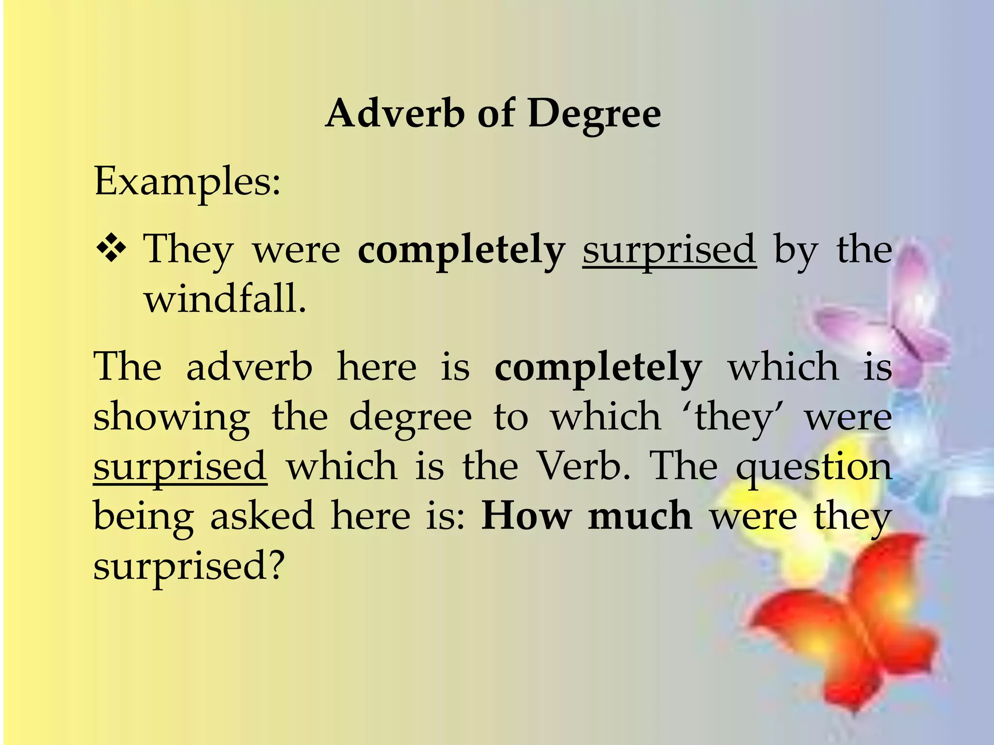 Adverbs | PPTX