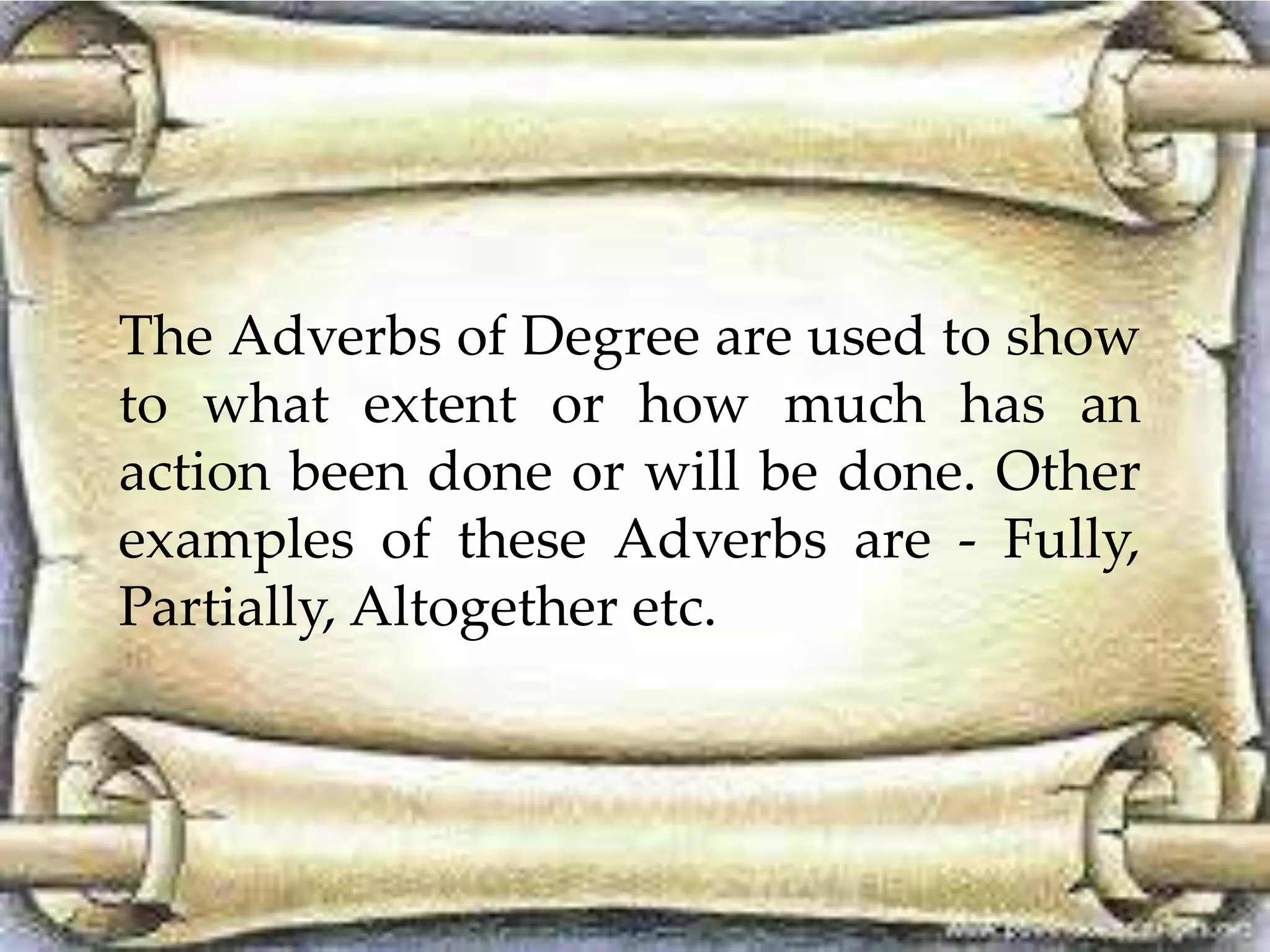 Adverbs | PPTX