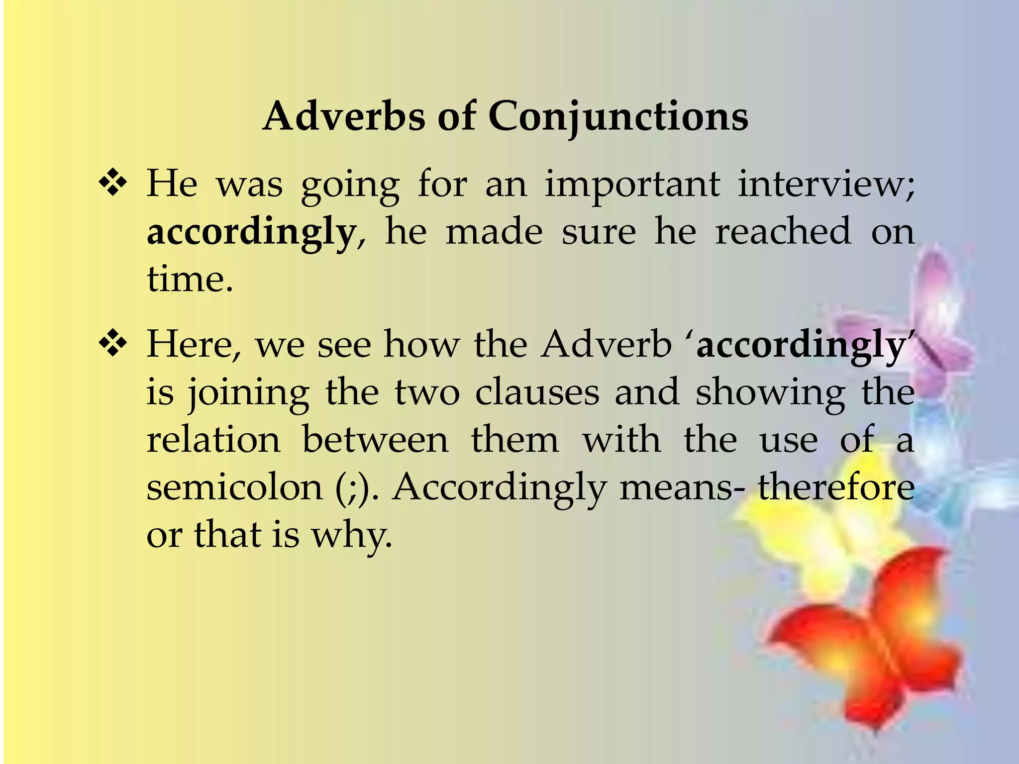 Adverbs | PPTX