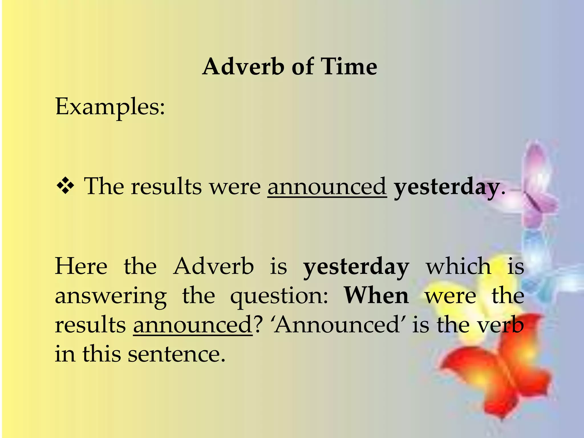 Adverbs | PPTX