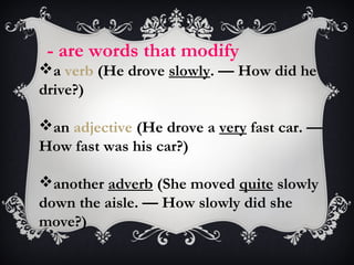 Adverbs | PPT