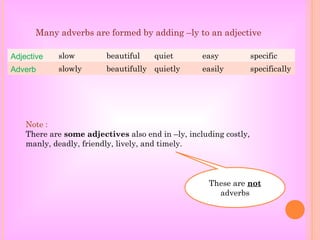 Adverbs | PPT | Air Travel | Travel Type
