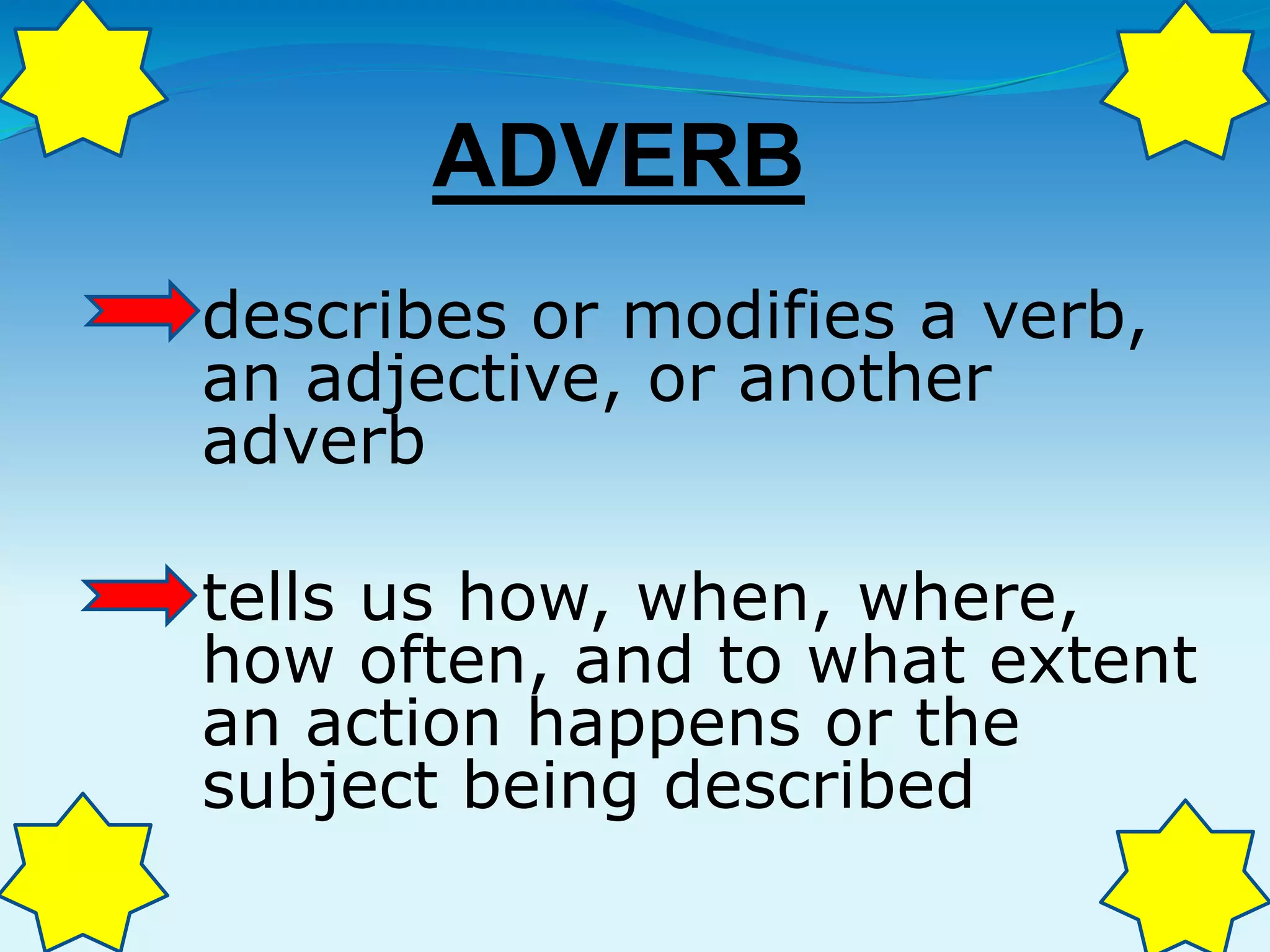 Adverbs | PPT | Free Download