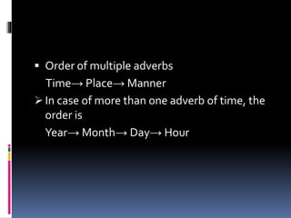 Adverbs | PPT