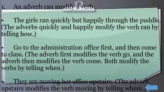 Adverbs | PPTX | Desserts and Baking | Food & Drink