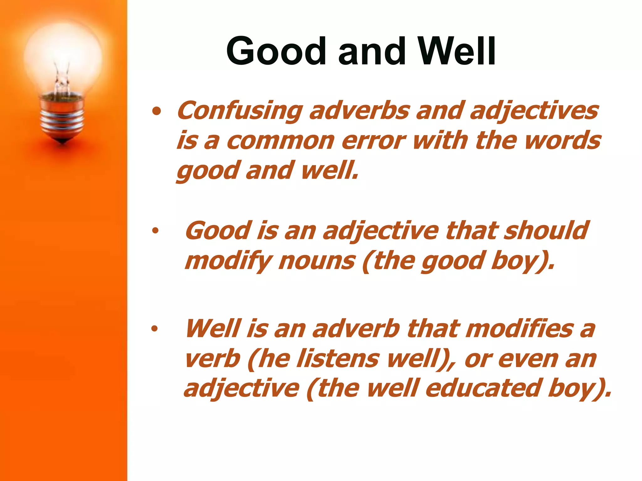 Adverbs | PPTX