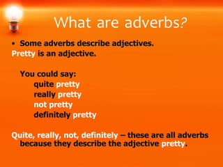 Adverbs | PPTX