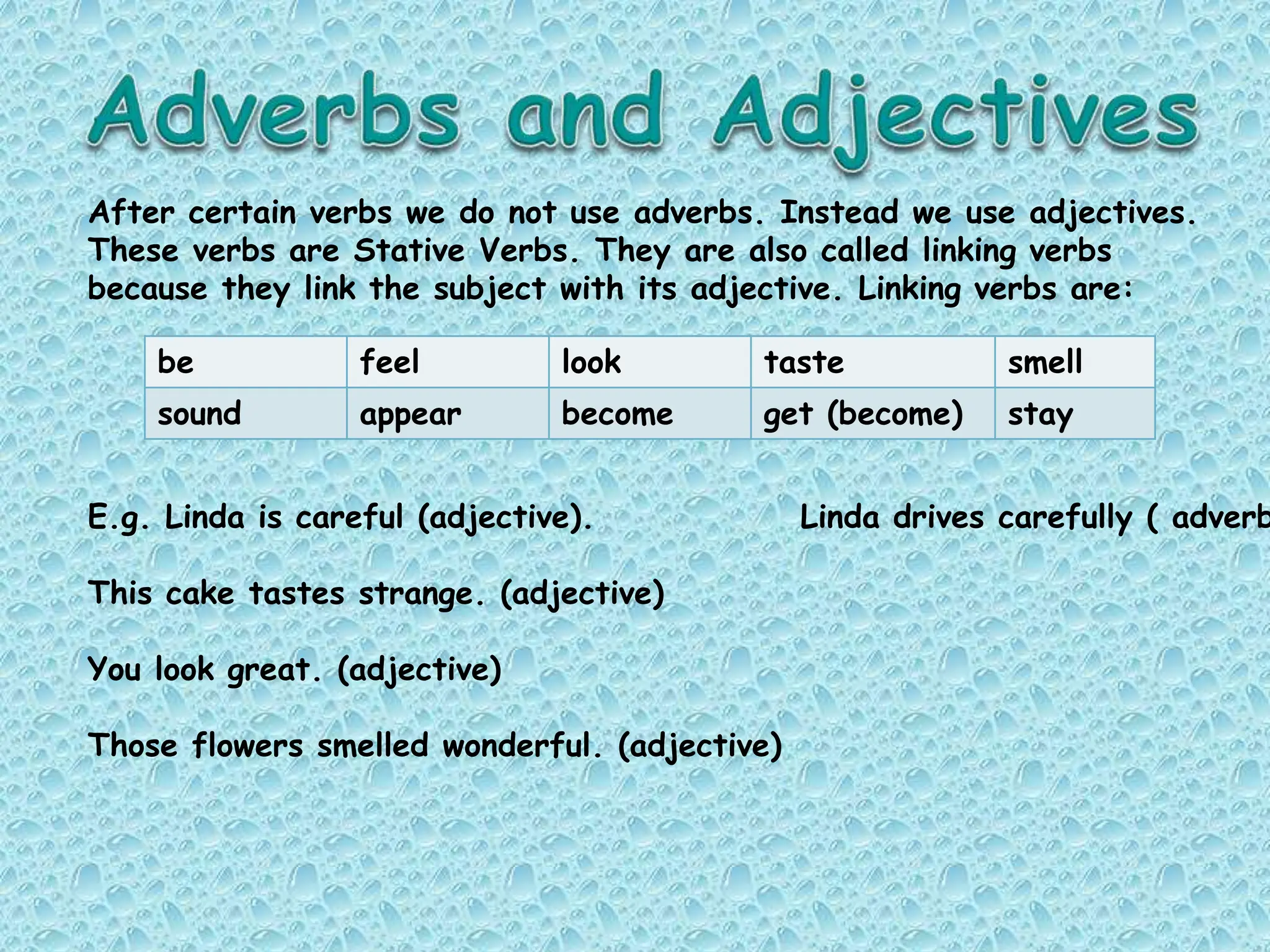Powerpoint about Adverbs and Types of Adverbs | PPT