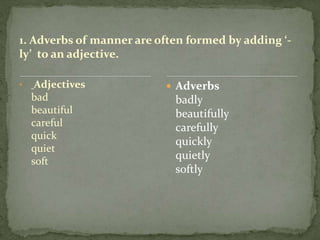 Adverbs by ramirihno and the bad boys .ppt