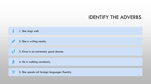 Adverbs.pptx for the students of grade 4 | PPTX