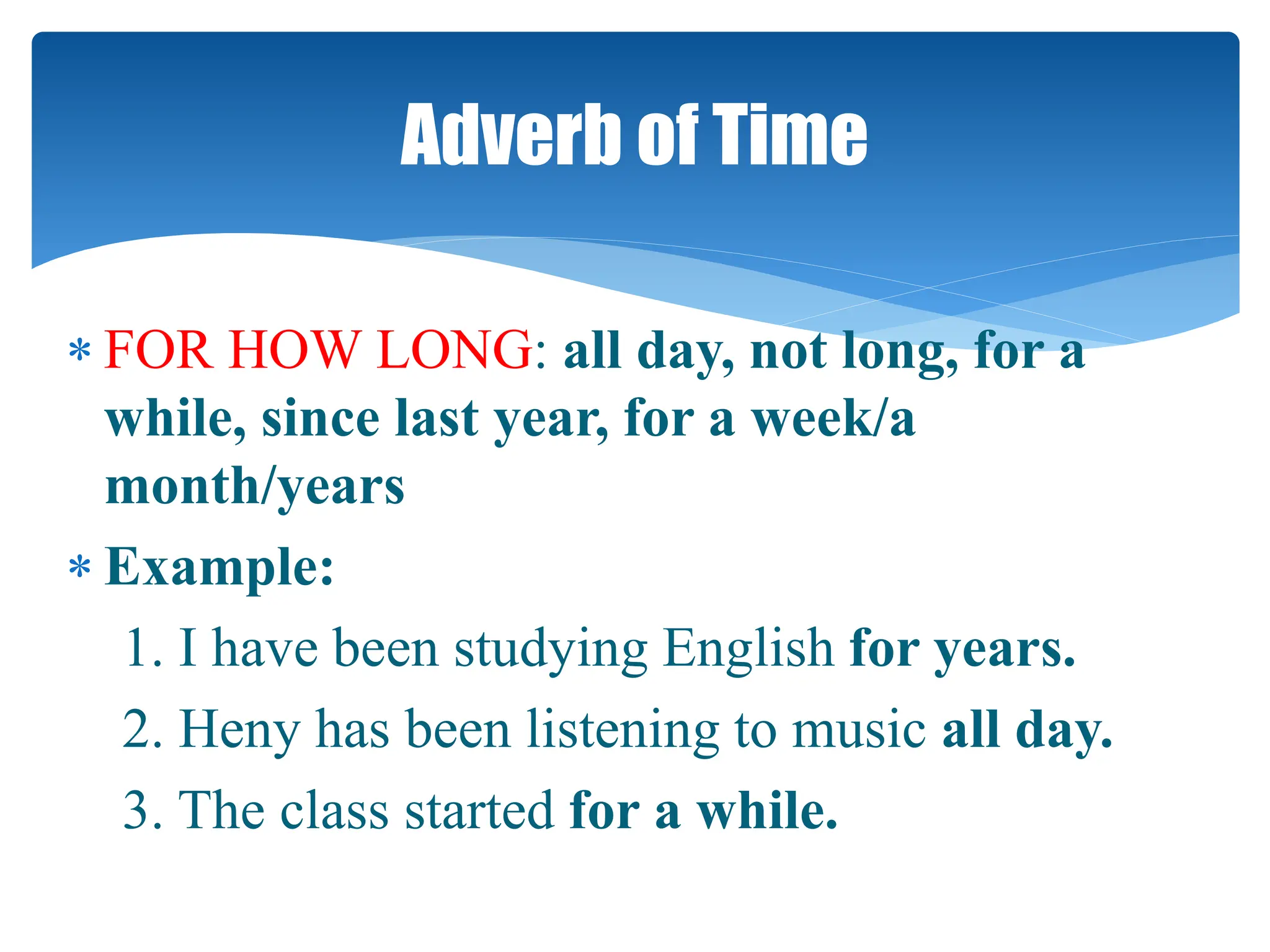 ADVERBS of manner, place, time, and frequency | PPTX