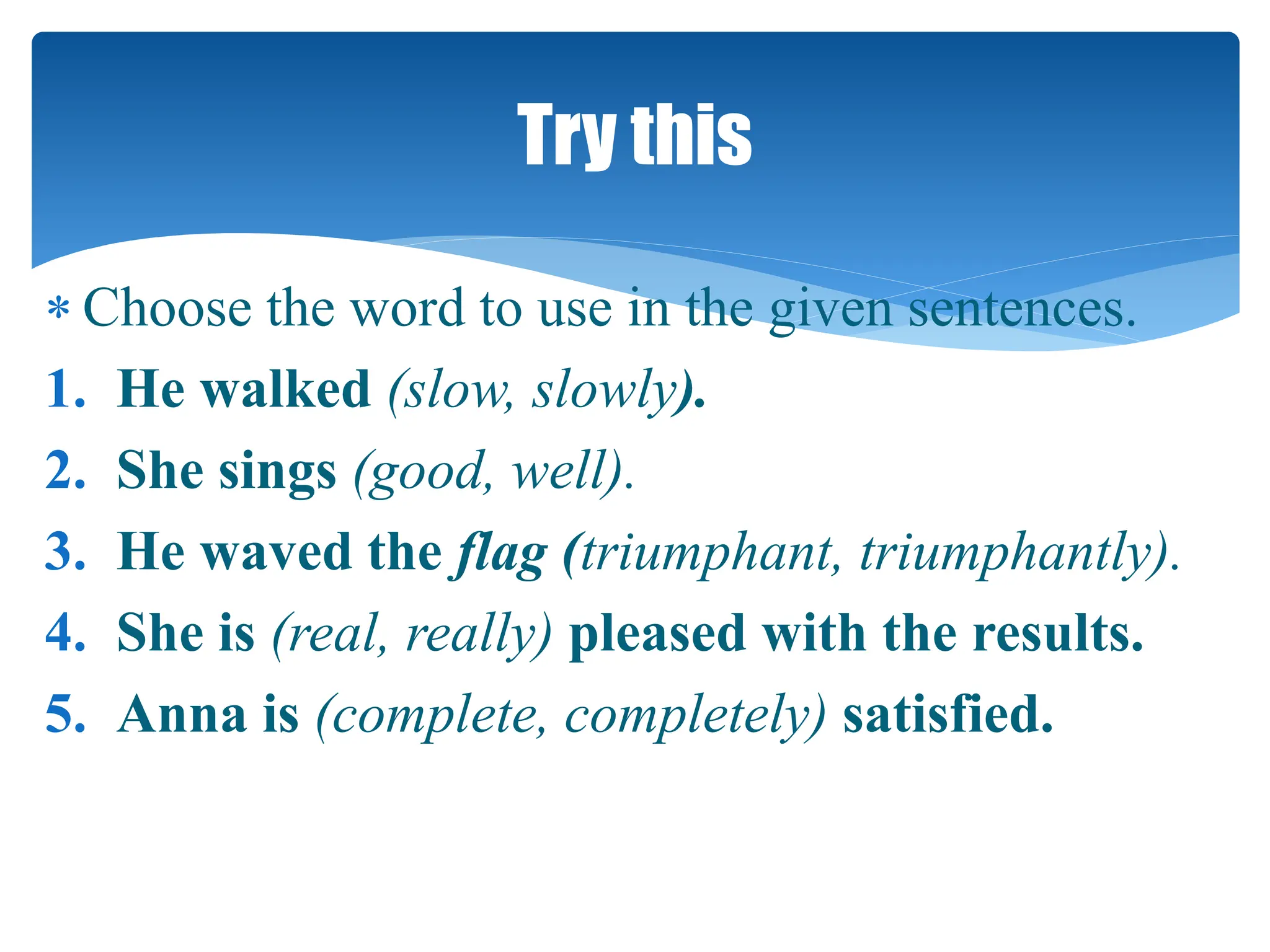 ADVERBS of manner, place, time, and frequency | PPTX