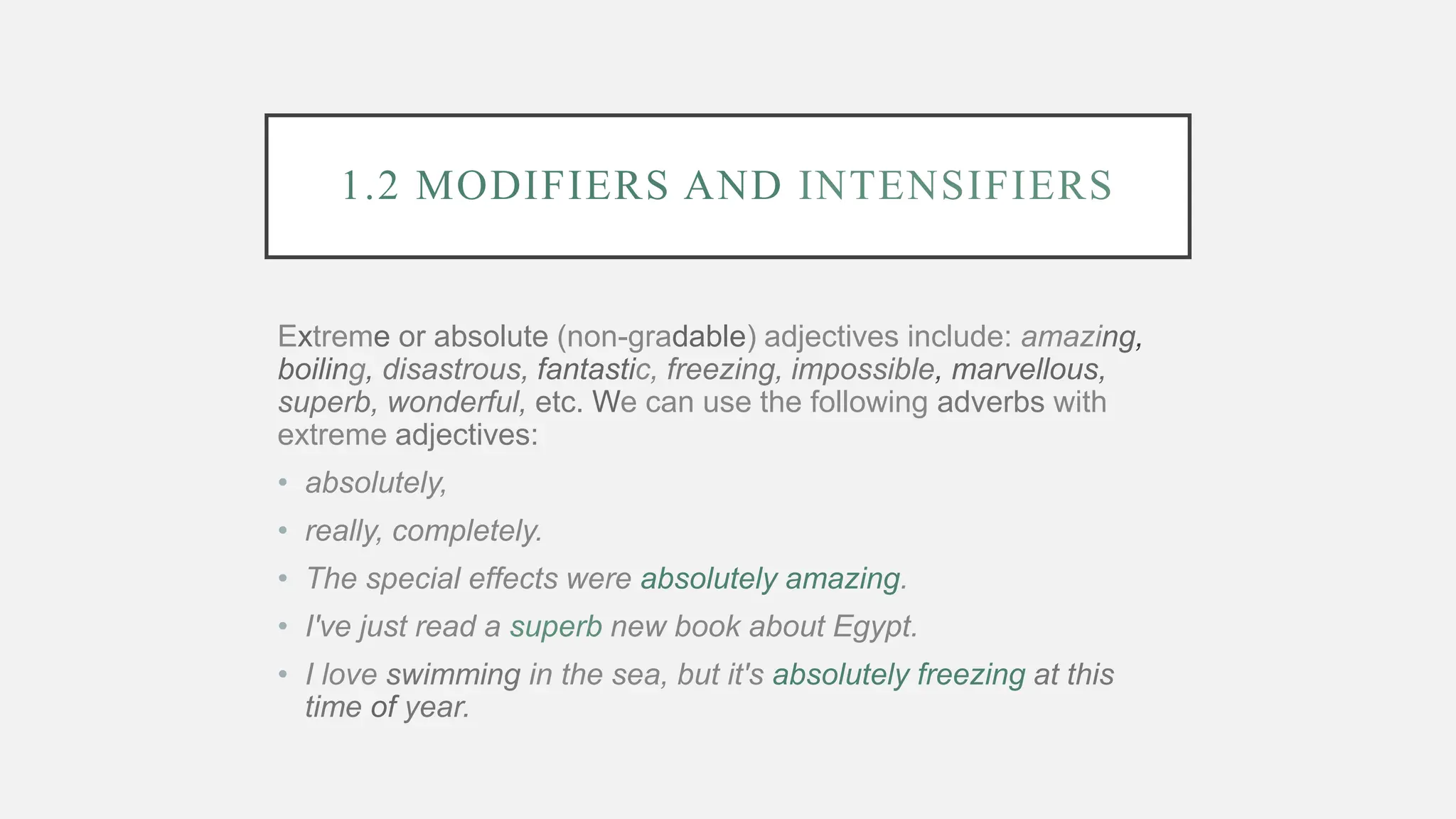 Formation of adverbs from adjectives and intensifiers | PPTX