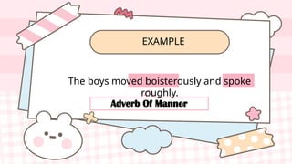 Adverb of Narration and Activities for Grade 8 English | PPTX