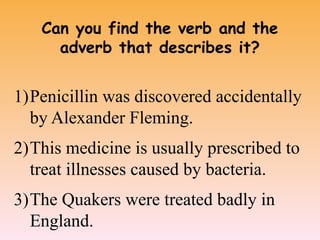 adverbs.pptx reading english language... | PPTX