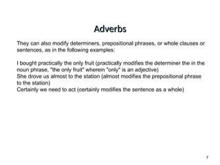 Adverbs OF MANNERS AND FREQUENCY BASICS | PPT