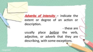 Parts of Speech: Adverbs, Kinds of Adverbs.pptx