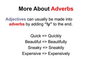 Comparisson adverbs-and-adjectives in English | PPT
