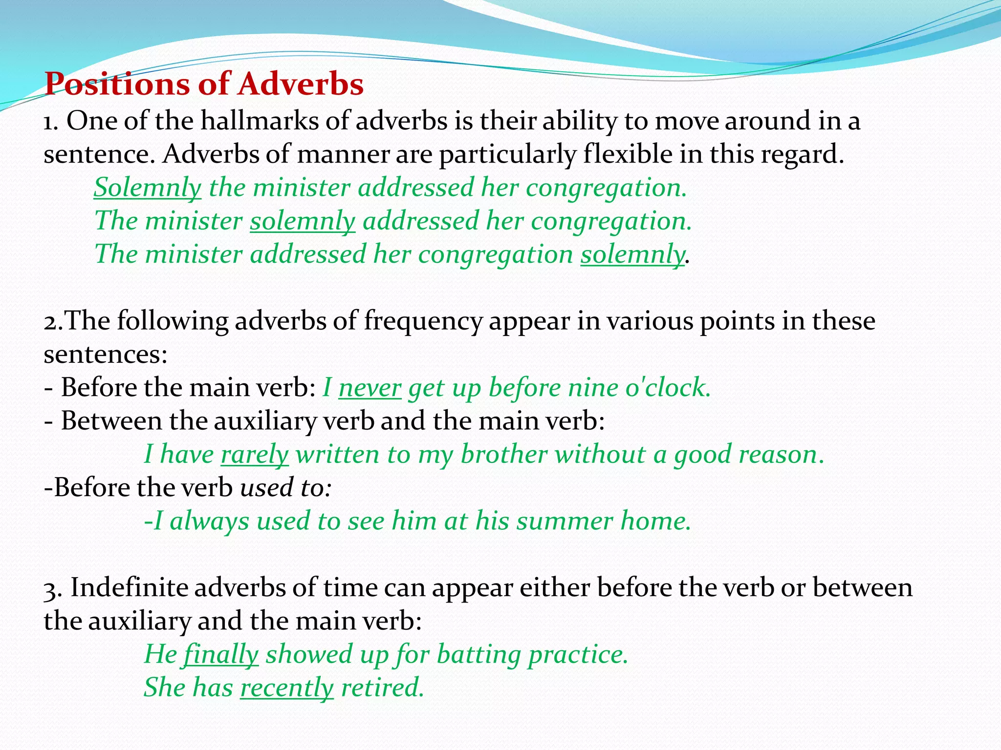 Adverbs | PPT