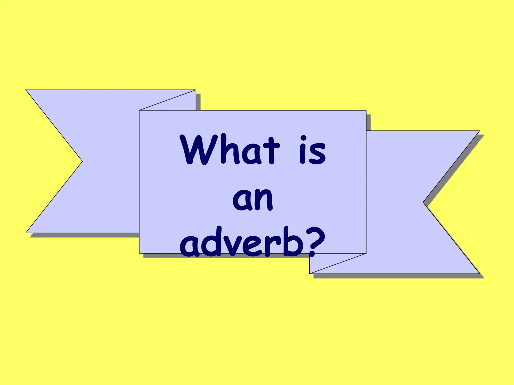Parts of Speech - Adverbs- Powerpoint Presentation | PPT
