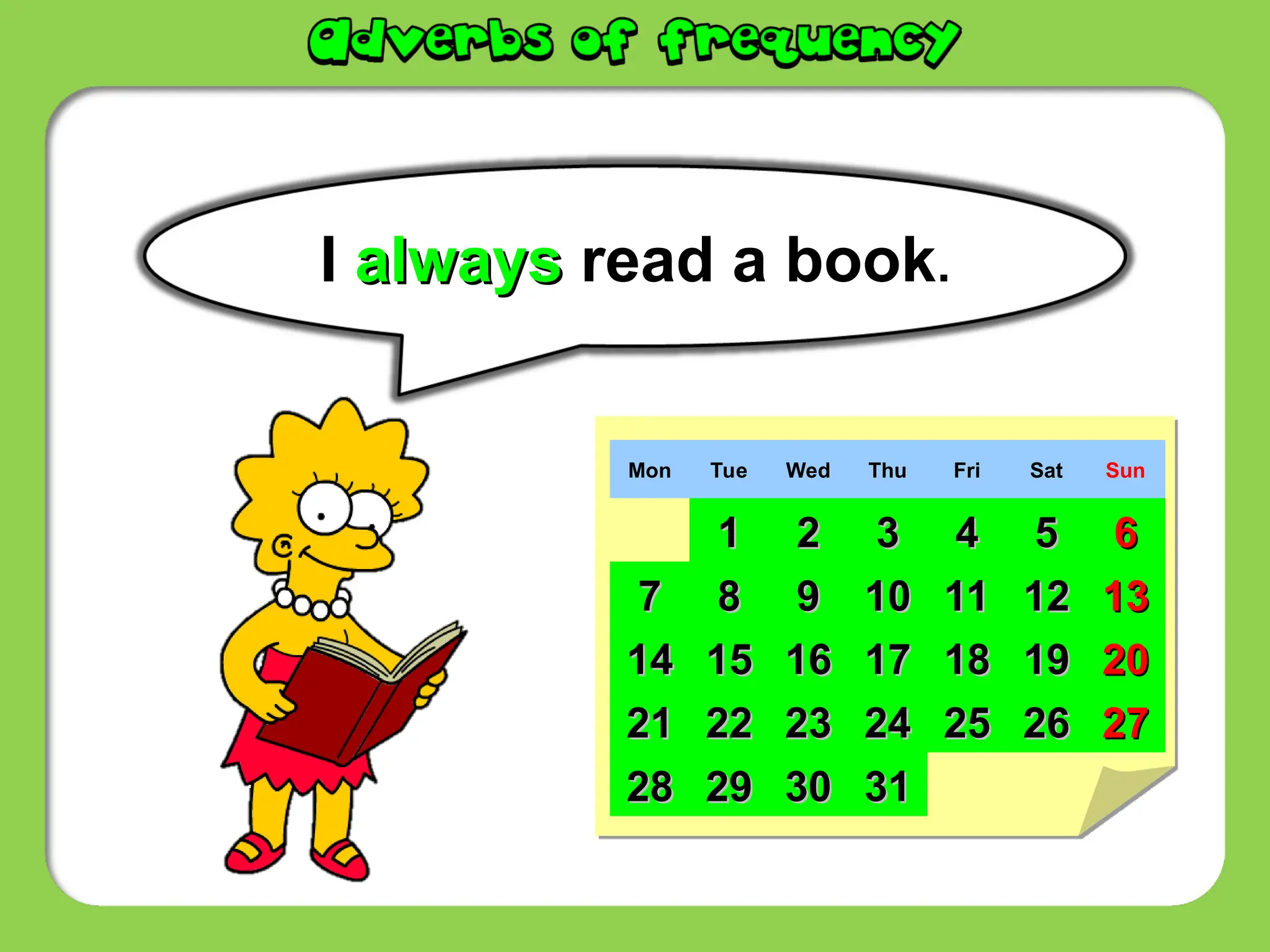 adverbs-of-frequency.powerpoint slides 1 | PPT