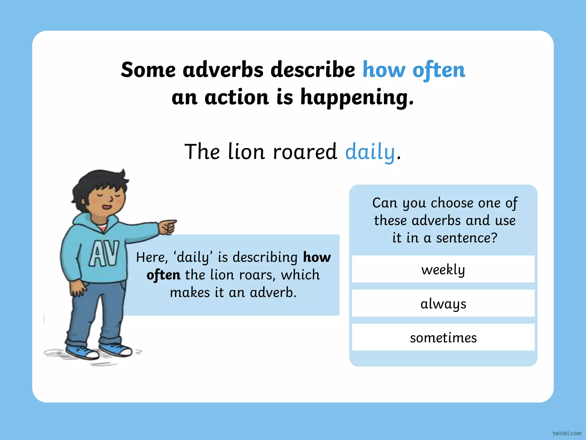 Adverbs for 6th graders | PPTX