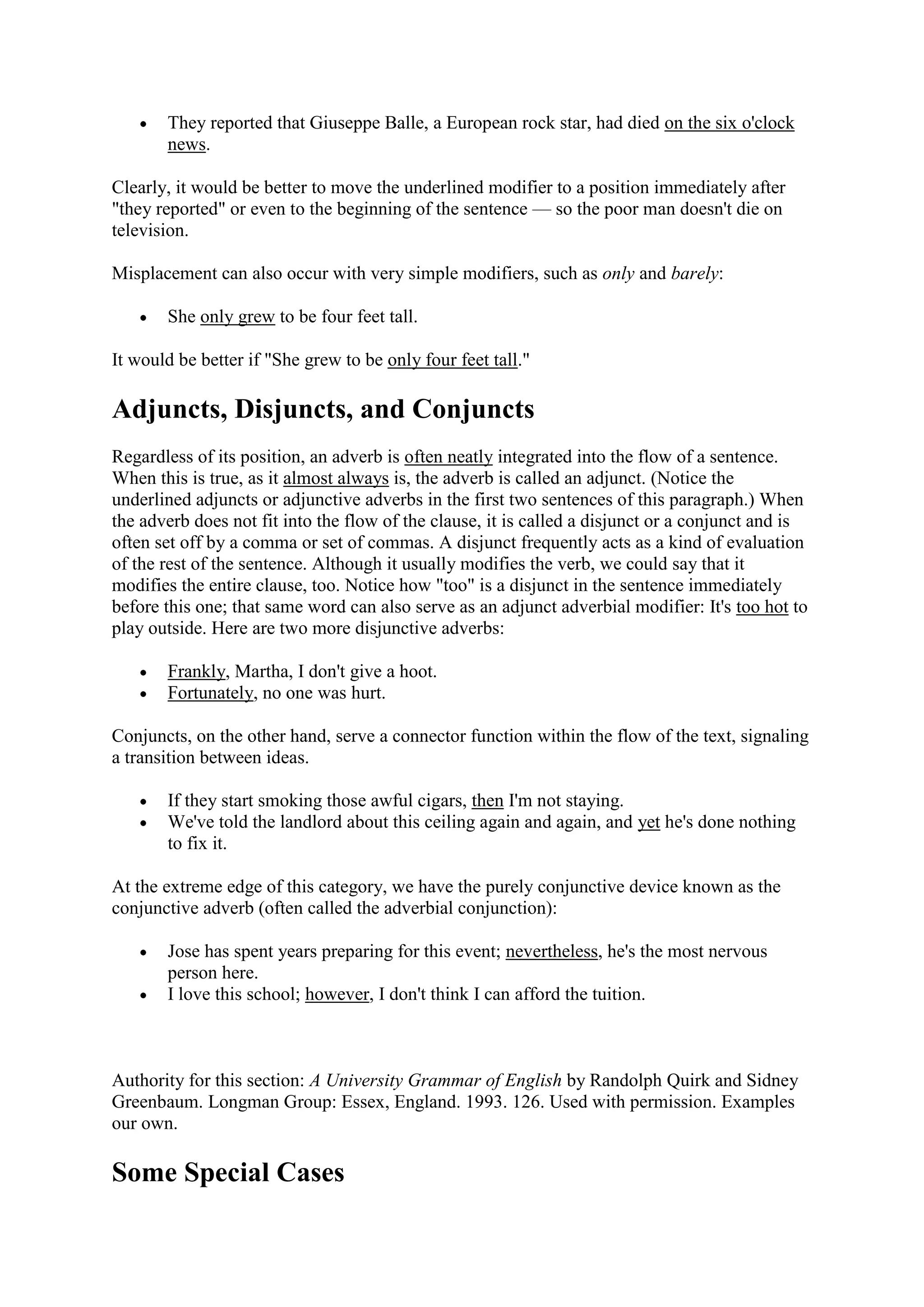 Adverbs usage | DOCX