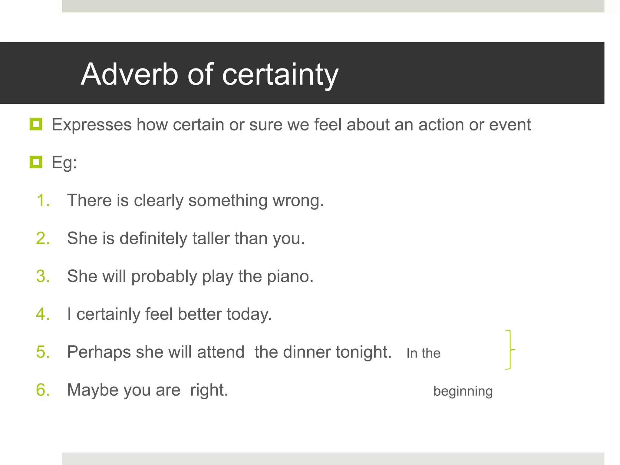 Adverbs | PPTX