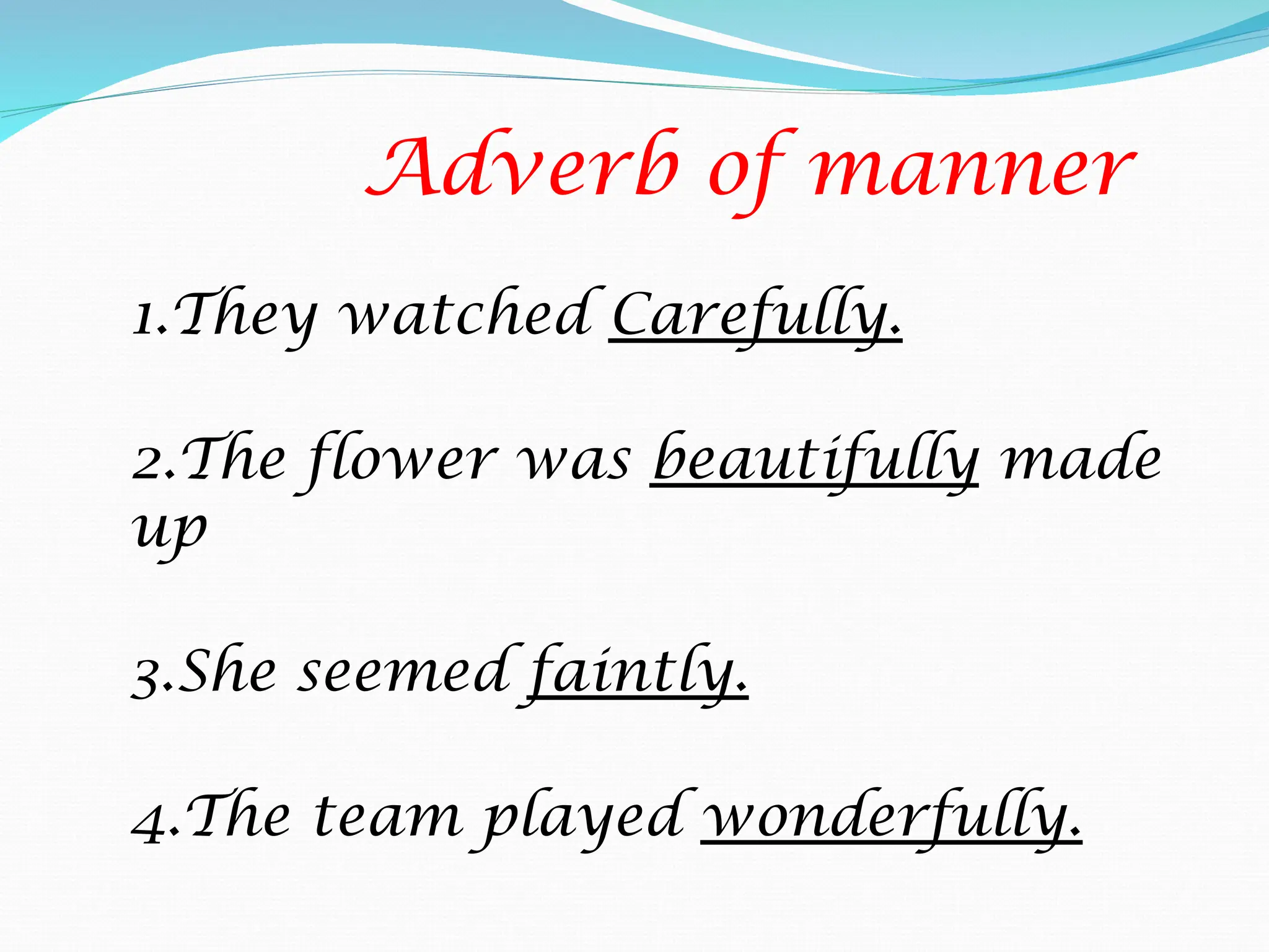 Adverbs Power Point Presentation for Elementary | PPT
