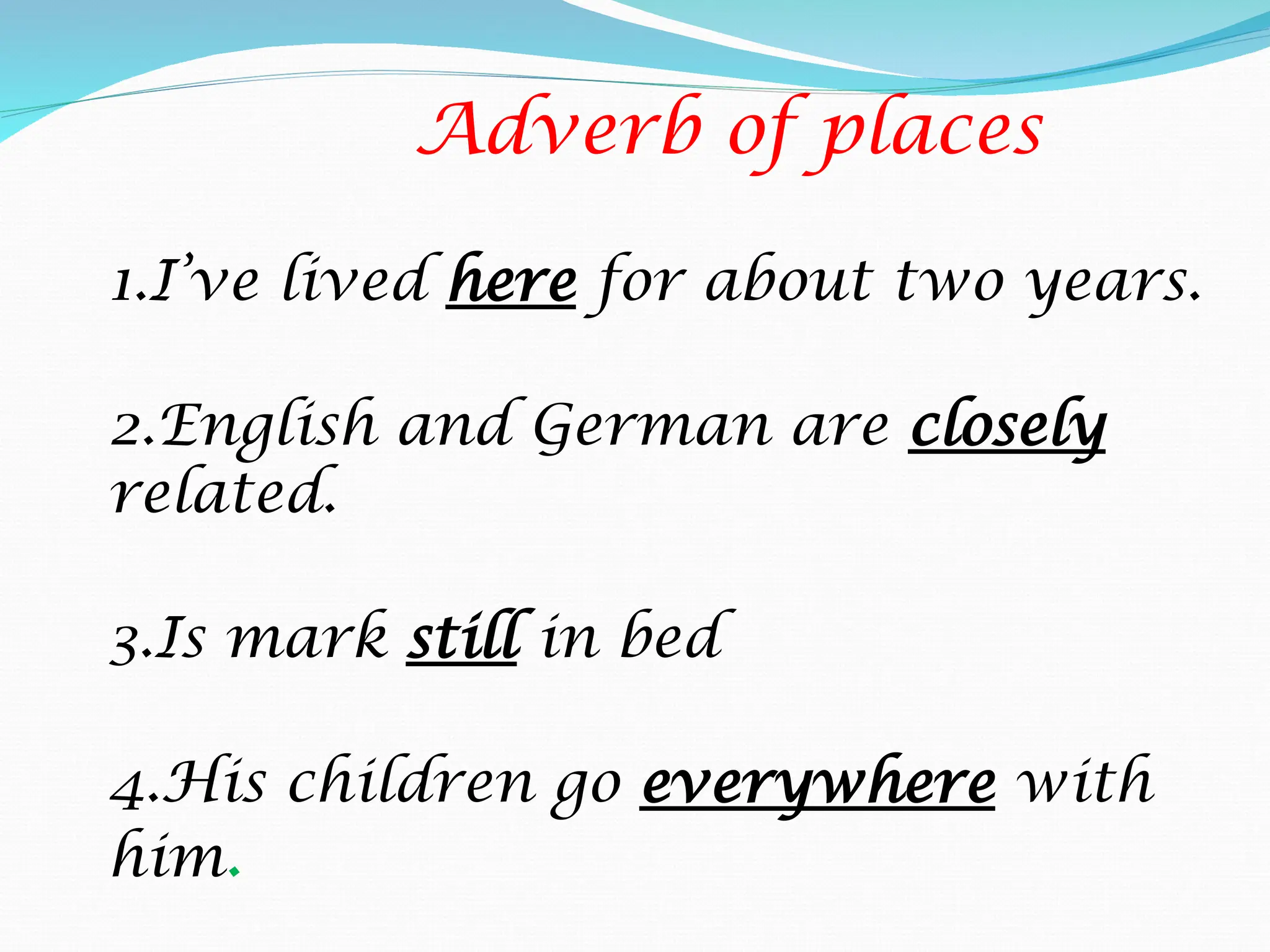 Adverbs Power Point Presentation for Elementary | PPT