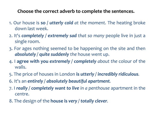 intensifying Adverbs | PPTX