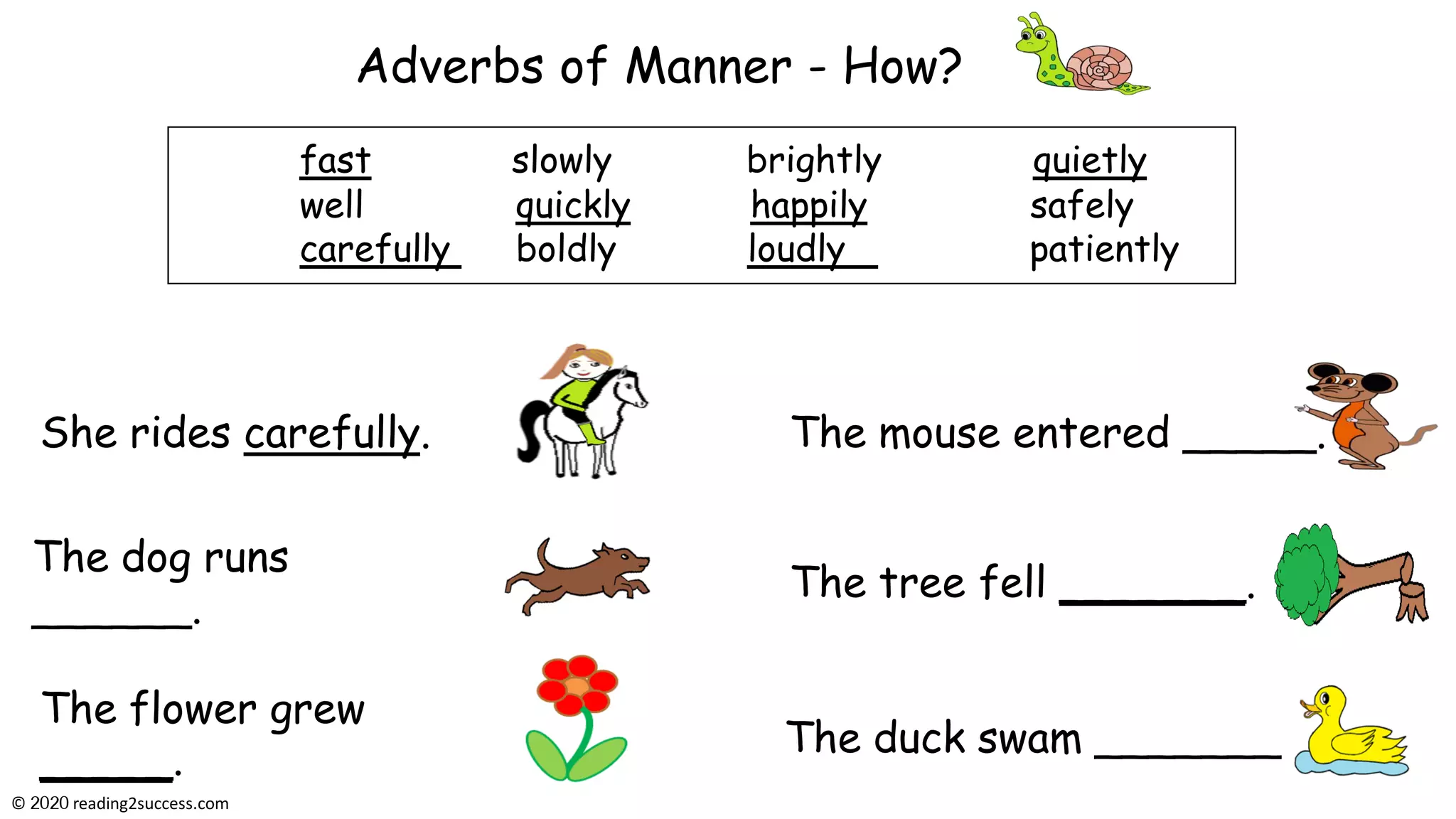 #Adverbs Describe #Verbs: They answer three questions about verbs they ...