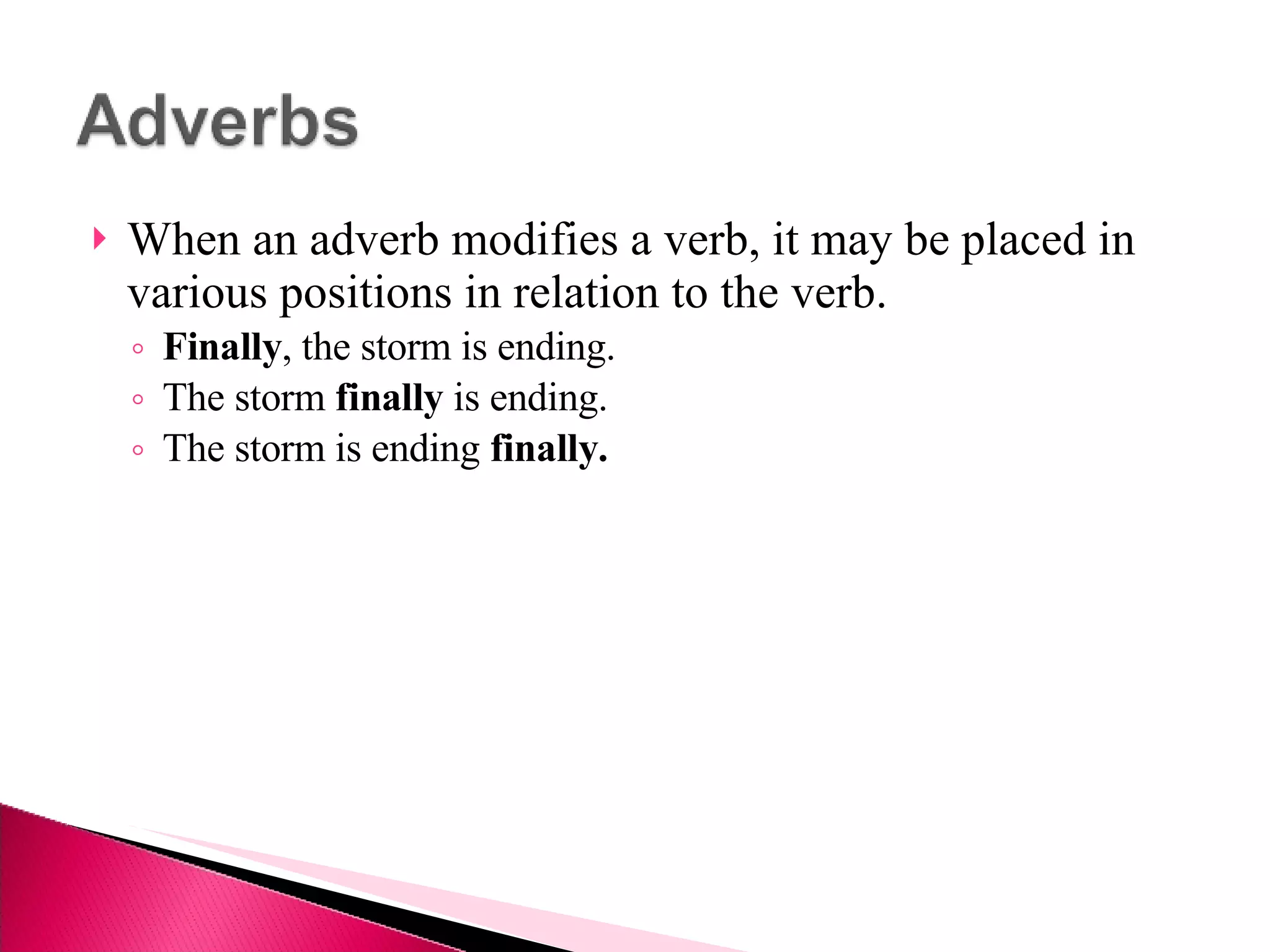 Adverbs | PPT