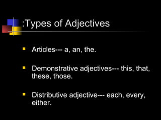 Adverbs&adjectives ready lecture | PPT