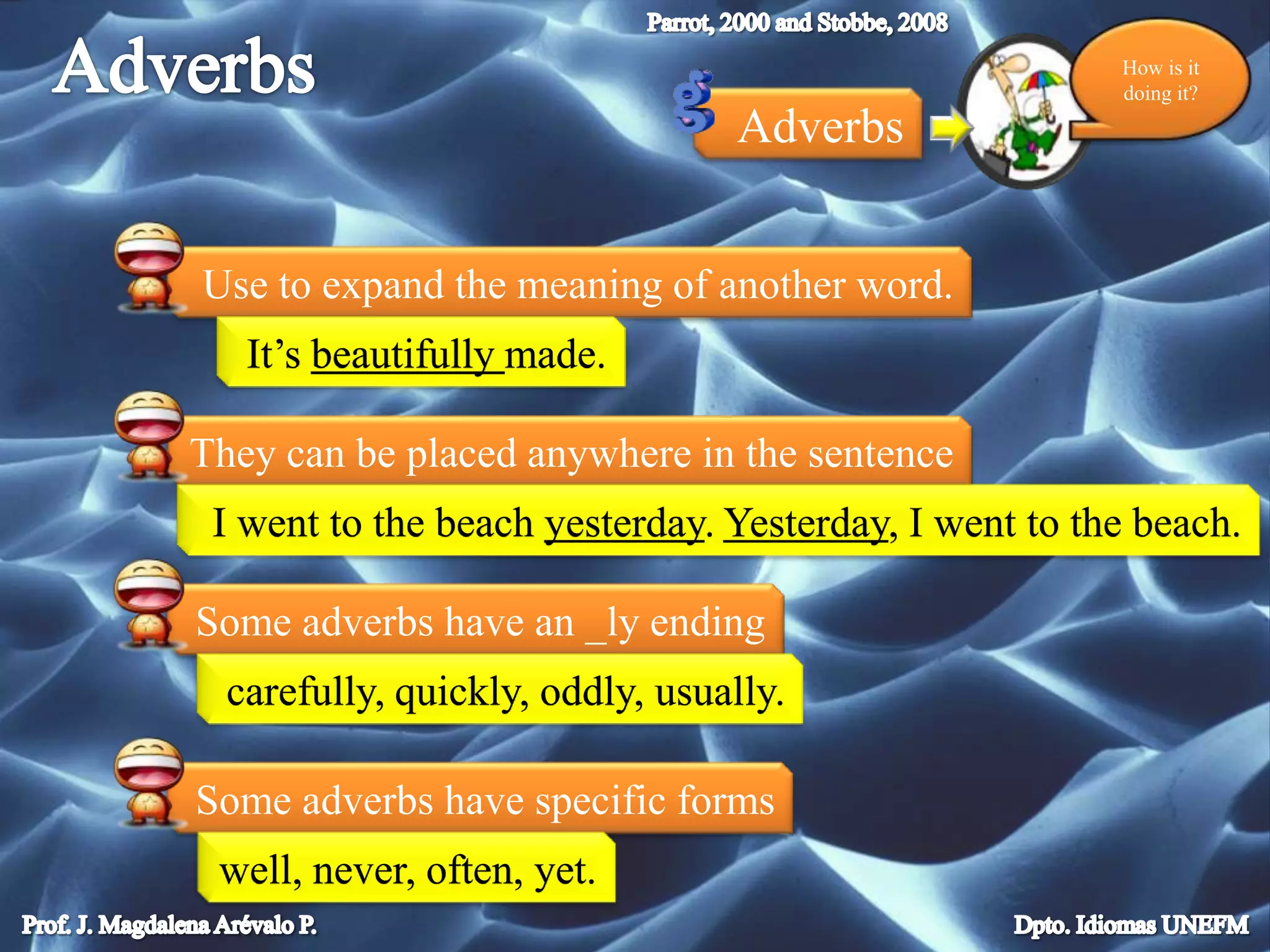 Adverbs and phrasal verbs cv | PPSX