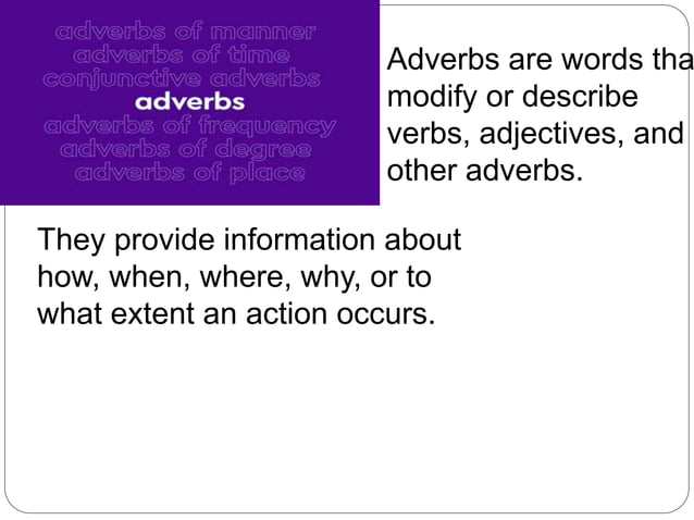 Adverbs and Their Types By Nivaan 8A.pptx