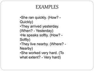 Adverbs and Their Types By Nivaan 8A.pptx